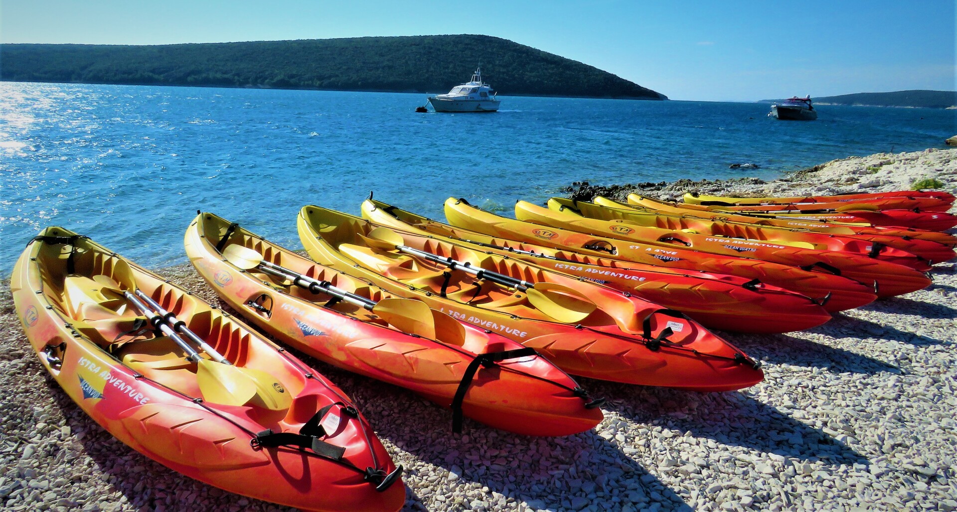 Equipment for outdoor activities and excursions - Istra Adventure